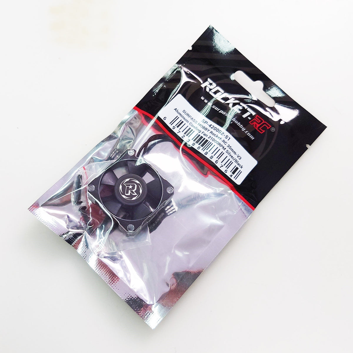 Rocket RC 35mm V3 Aluminium Cooling Fan 21000RPM – H2 Racing Development