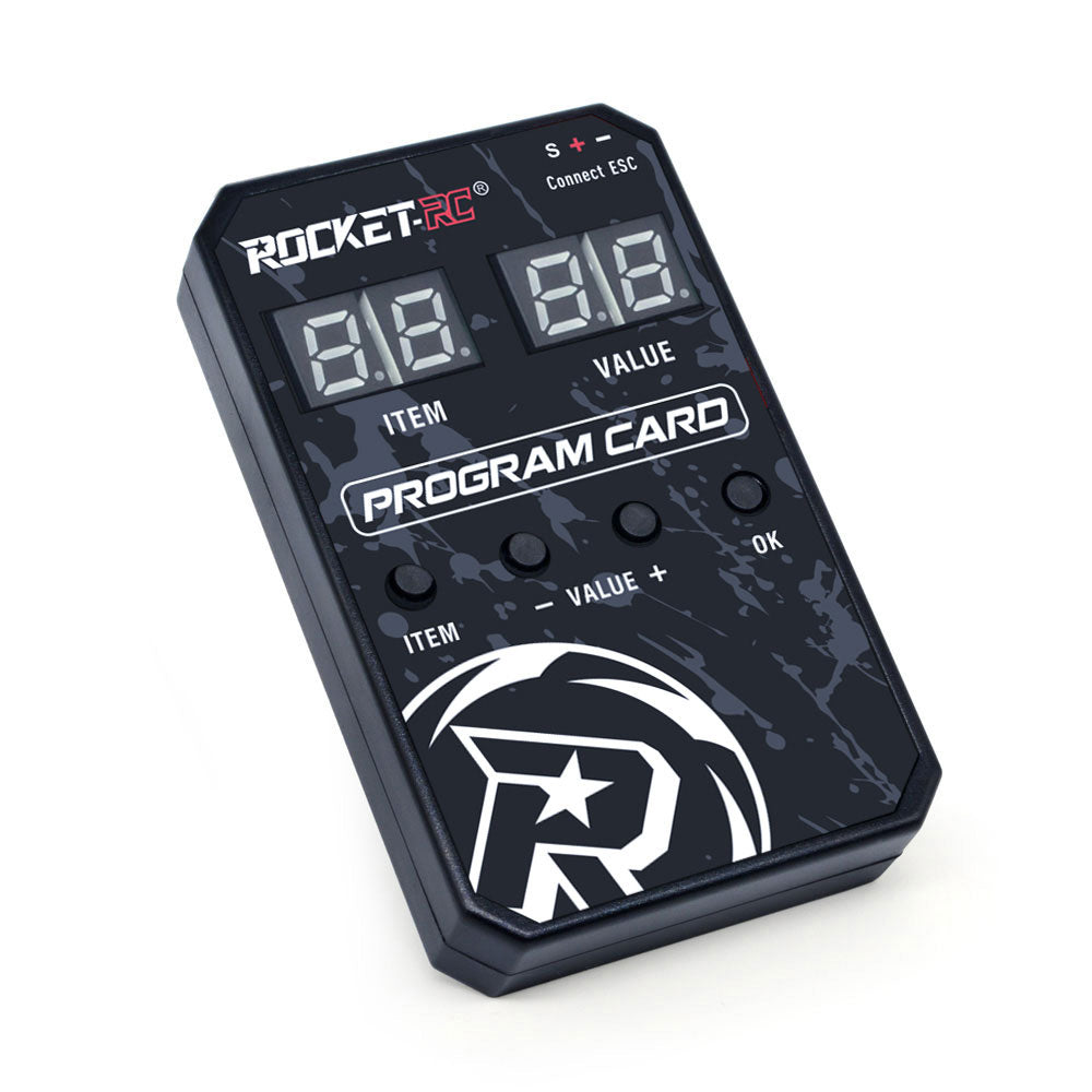Rocket RC ESC program card – H2 Racing Development
